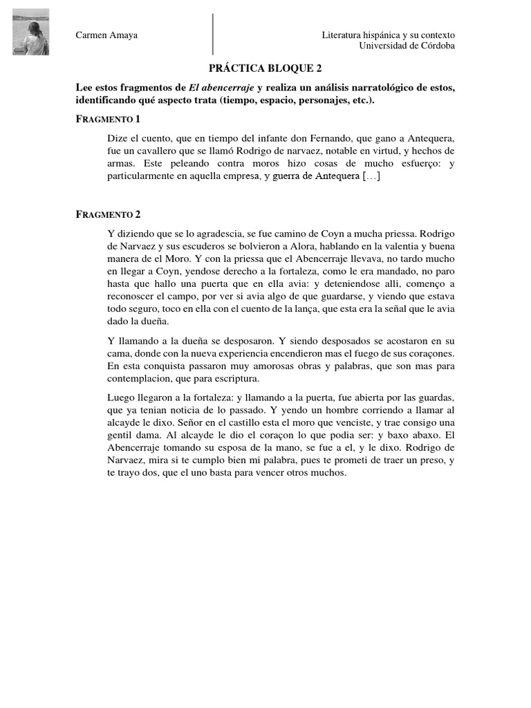 Práctica Bloque 2 | PDF | Clásicos