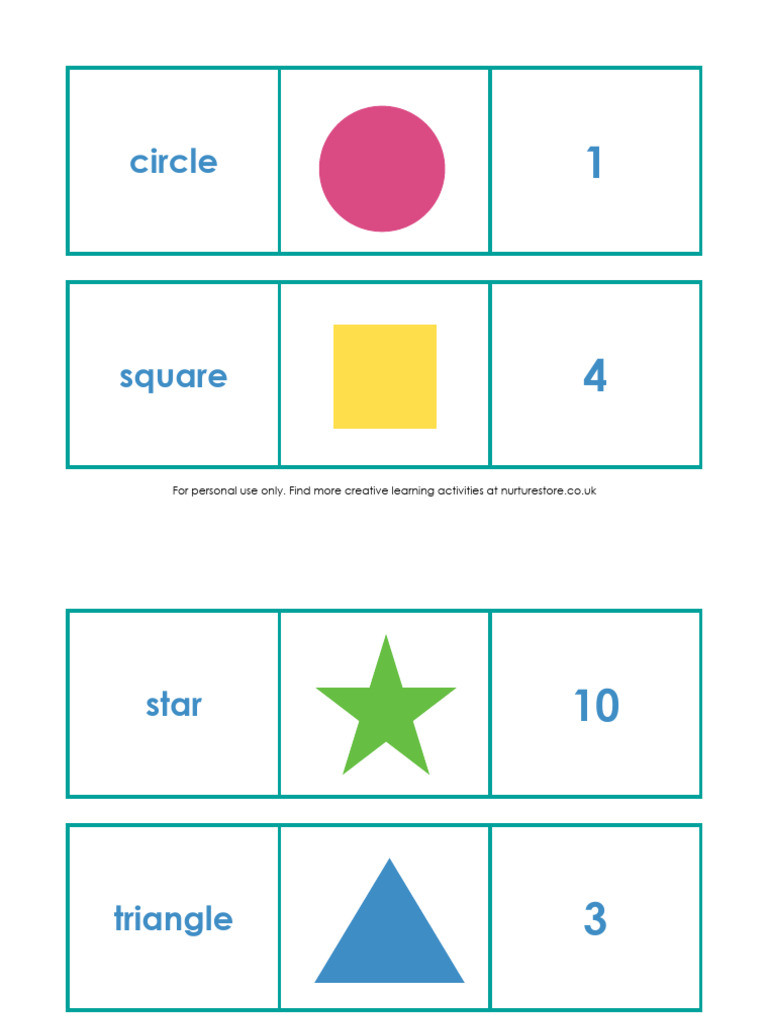 Shape Printables | PDF | Career & Growth | Home & Garden