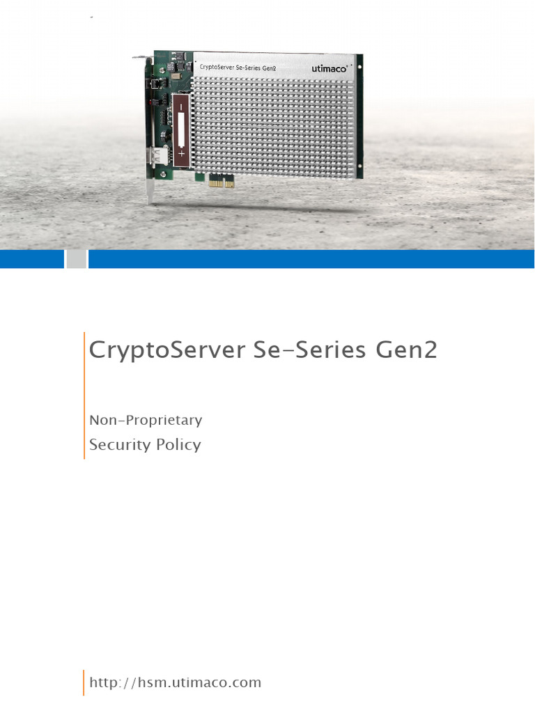 140 SP 2814 | PDF | Cryptography | Key (Cryptography)