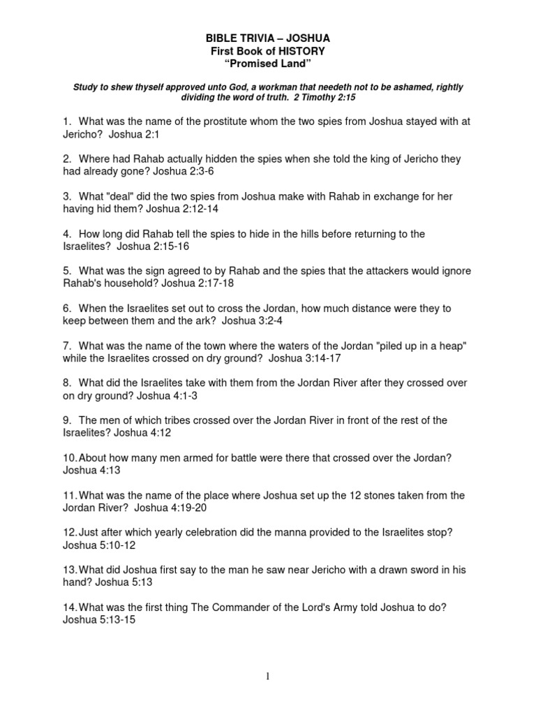 josh | PDF | Ancient Levant | Torah Books