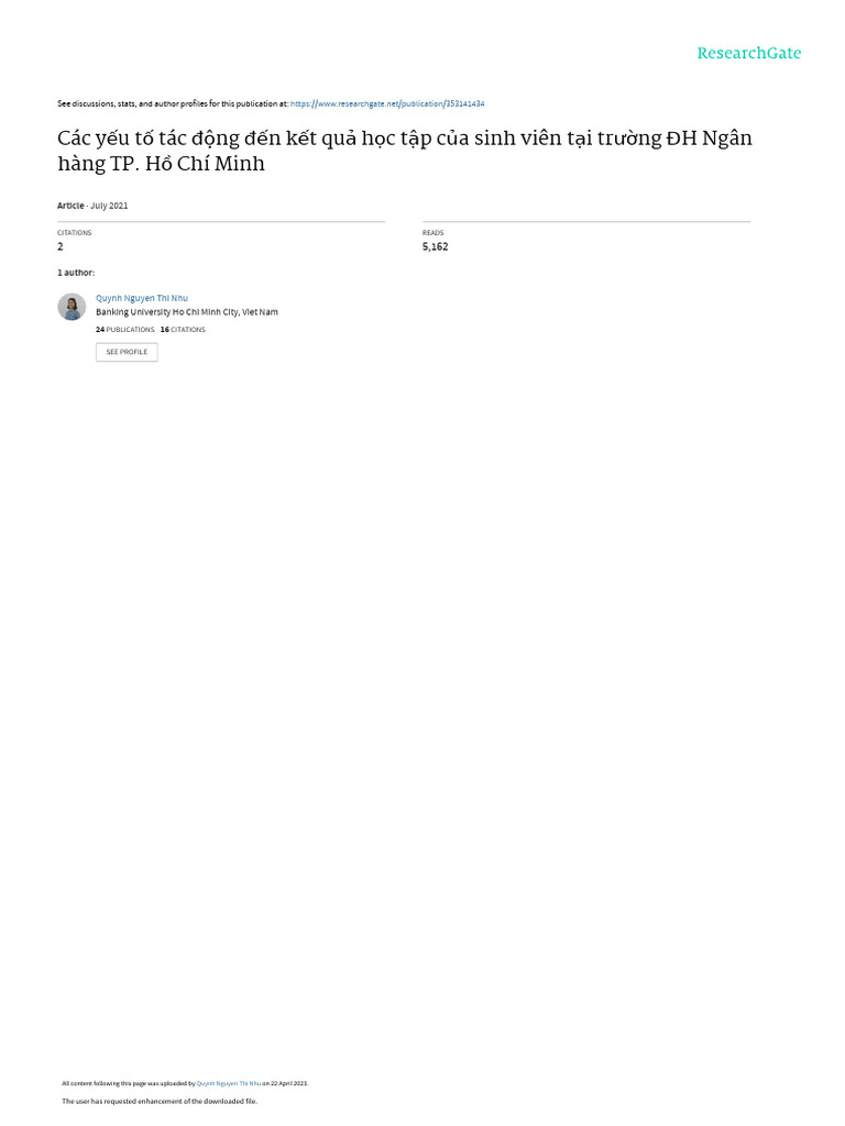 Bica Nguyn TH NH Qunh PHM TH NGC Anh | PDF