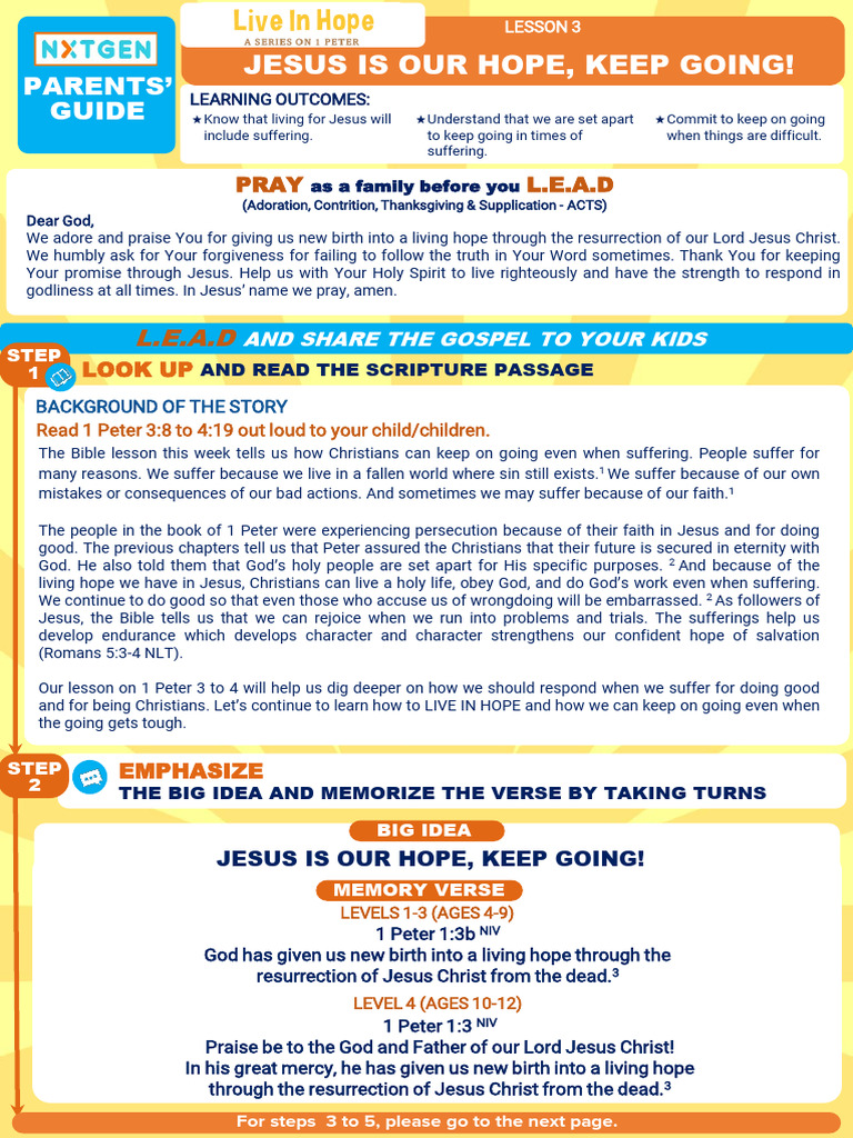 God's Truth - Worksheets | PDF | Born Again | Jesus