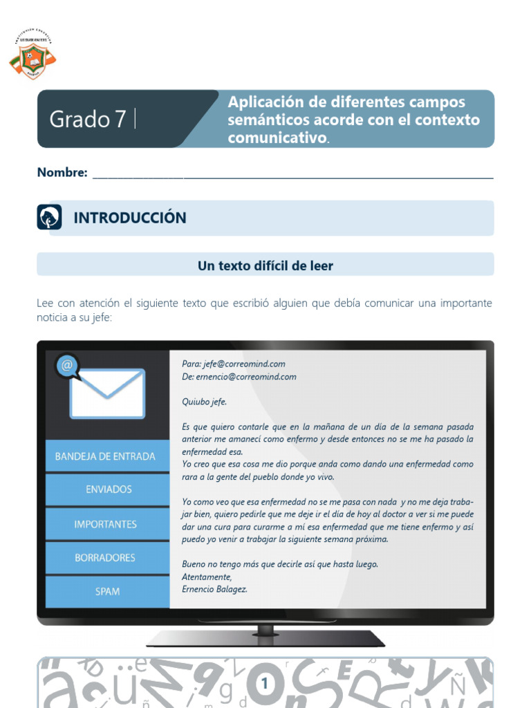 Lenguaje 7 - Contexto Comunicativo | Descargar gratis PDF | Diccionario ...