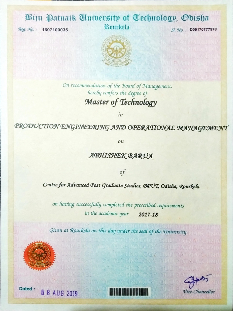 Mtech Degree Merged | PDF