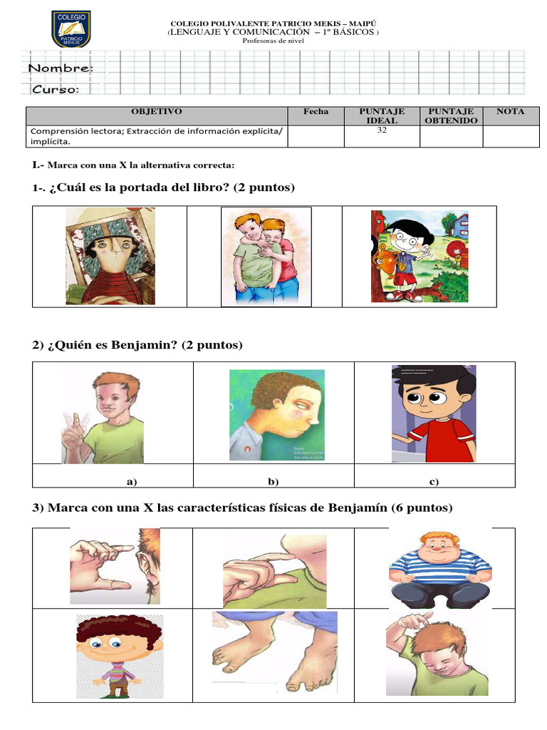 prueba de igual a mi distinto a ti | PDF