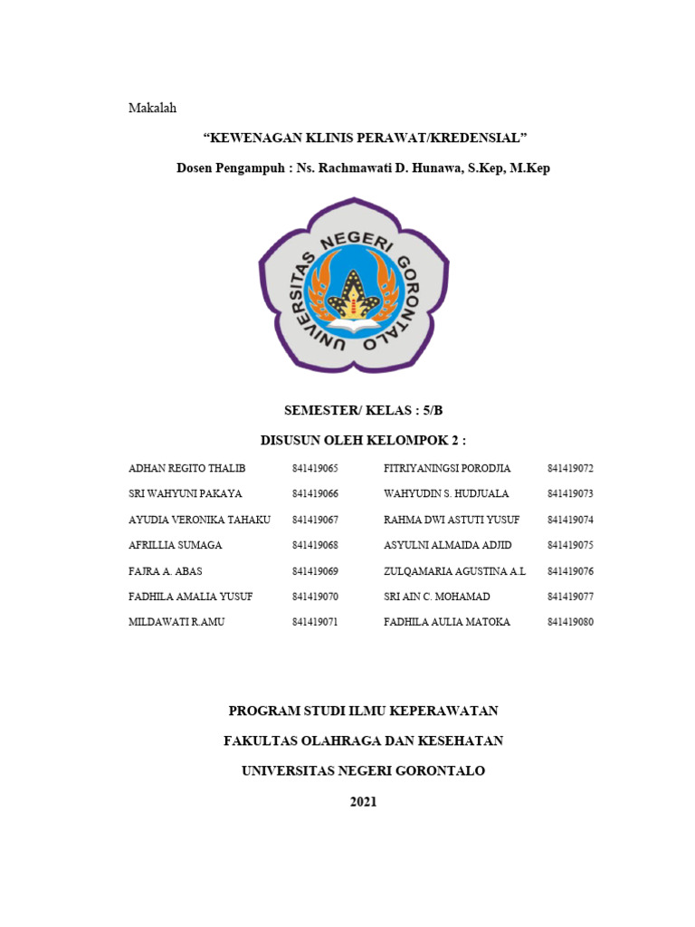 Kelompok 2B Kredensial | PDF | Sains & Matematika