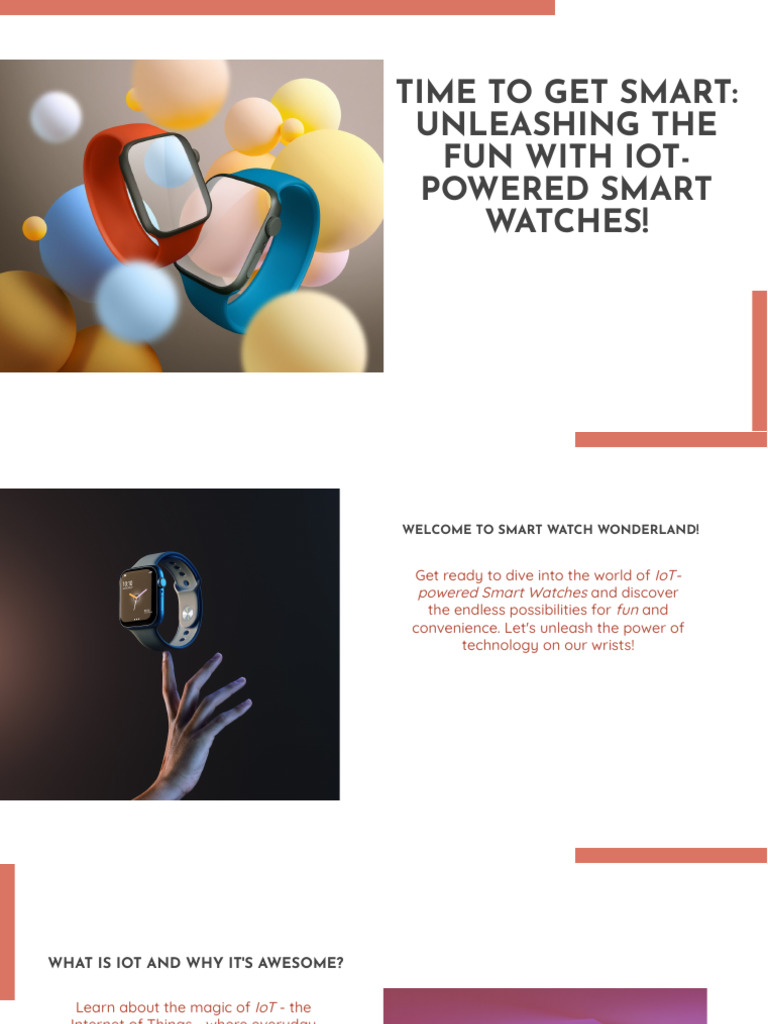 Fun with IoT-Powered Smart Watches | PDF | Internet Of Things | Smartwatch