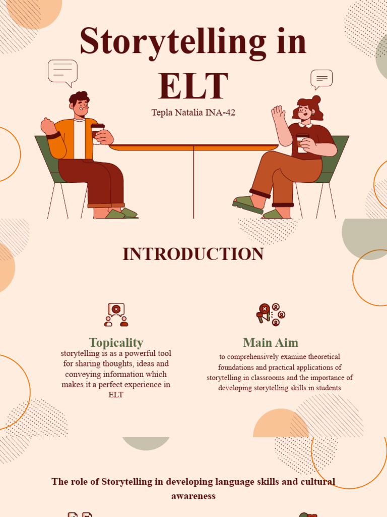 Storytelling in ELT | PDF | Storytelling | Multimedia