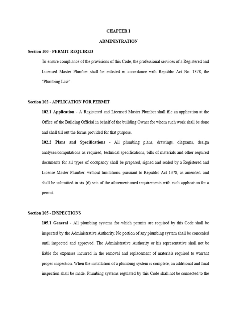 Chapter 1-2 | PDF | Plumbing | Justice