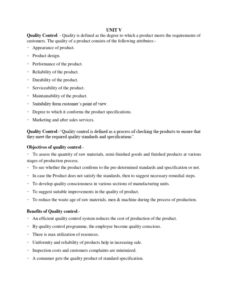 CK Om U5 | PDF | Six Sigma | Iso 9000