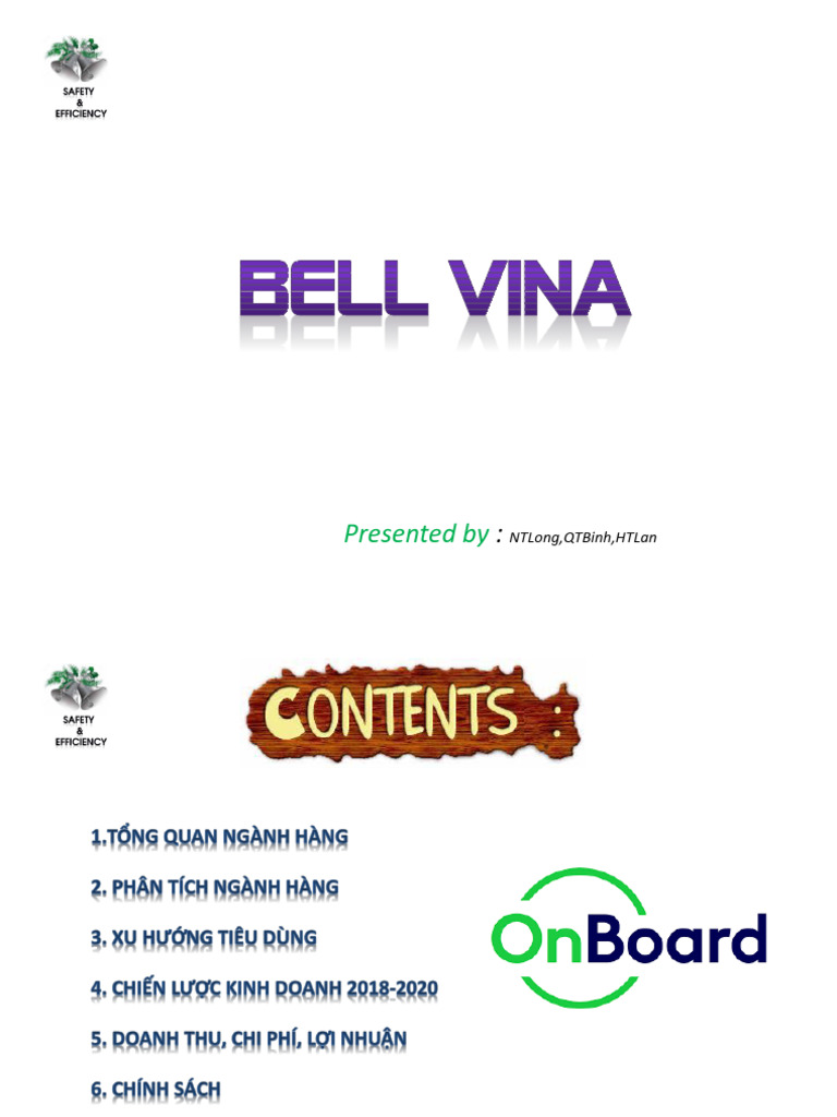 Biz Plan - Bell Vina - Aug 2018 | PDF