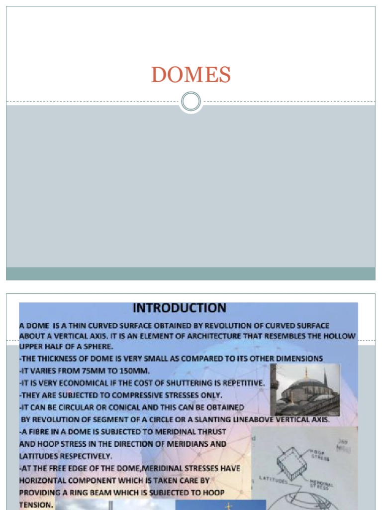 Domes | PDF