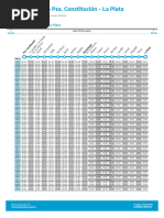 Horarios CODESA | PDF