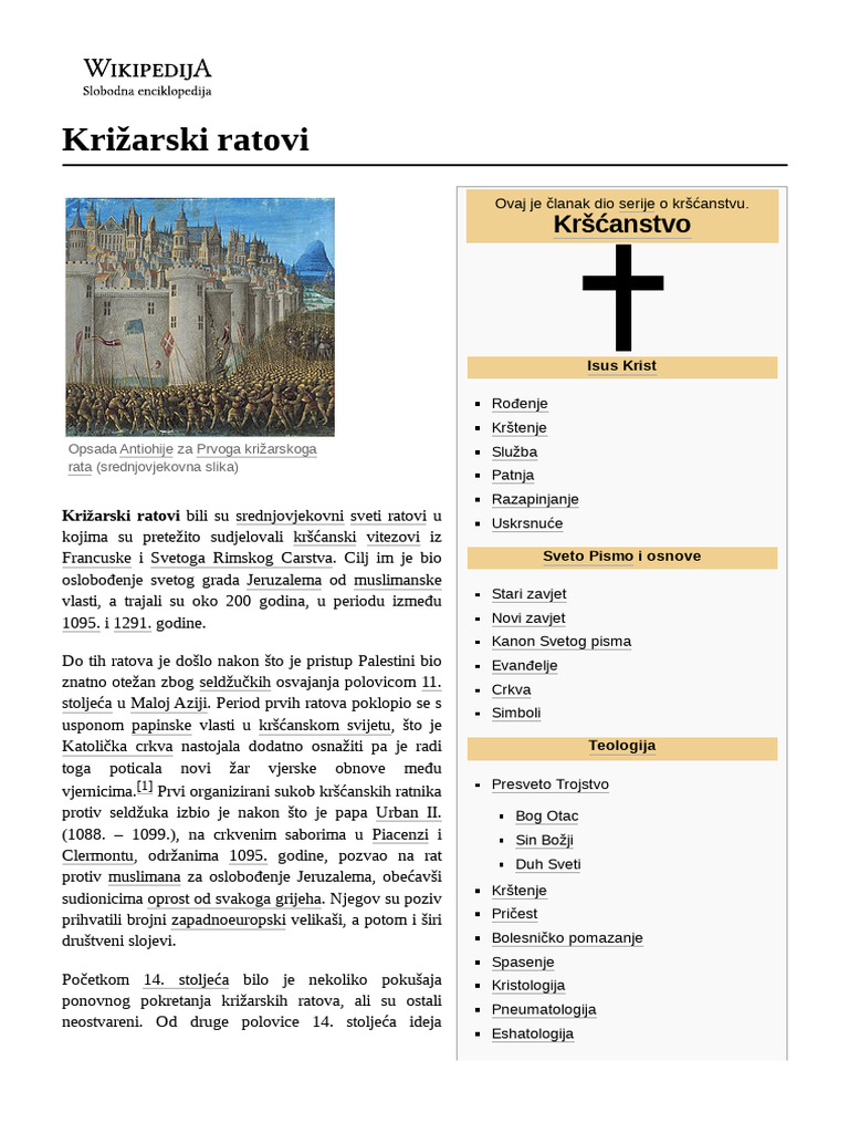 Križarski Ratovi | PDF