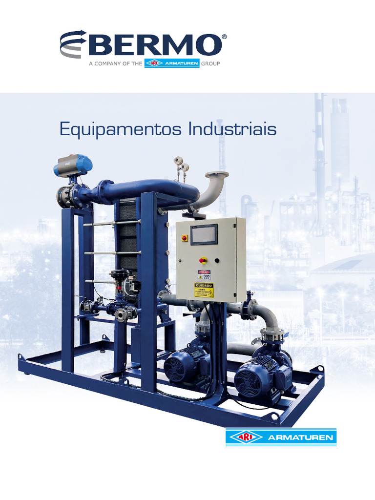 Catalogo de Equipamentos Industriais - BERMO | PDF | Alternador de energia elétrica | Calor