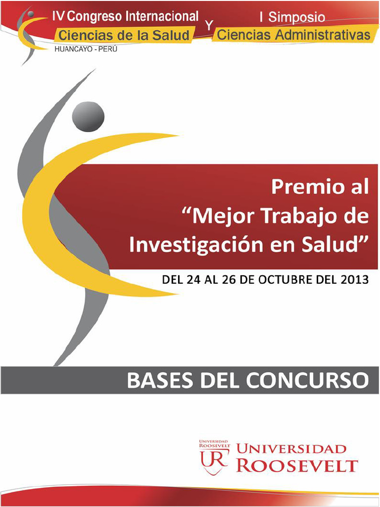 Bases Para Concurso de Poster 2013 | PDF
