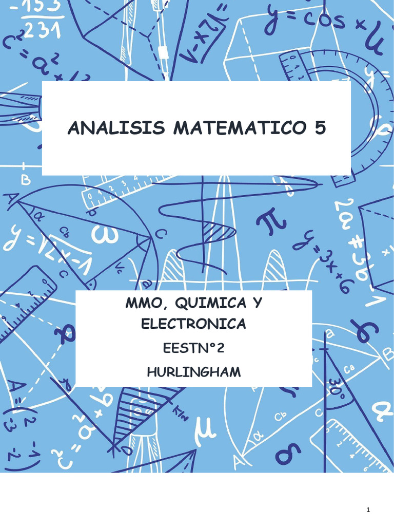 Cuadernillo 5 2024 | PDF | Asíntota | Análisis complejo