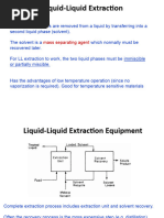 7-Liquid Liquid Extraction - Complete | PDF | Distillation | Solution