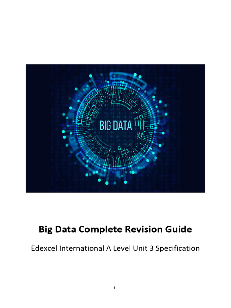 Big Data Complete Revision Guide | PDF | Virtualization | Virtual Machine