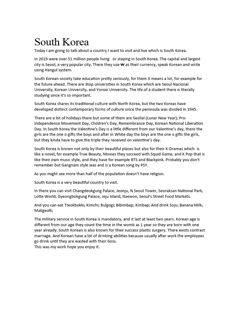 south korea | PDF