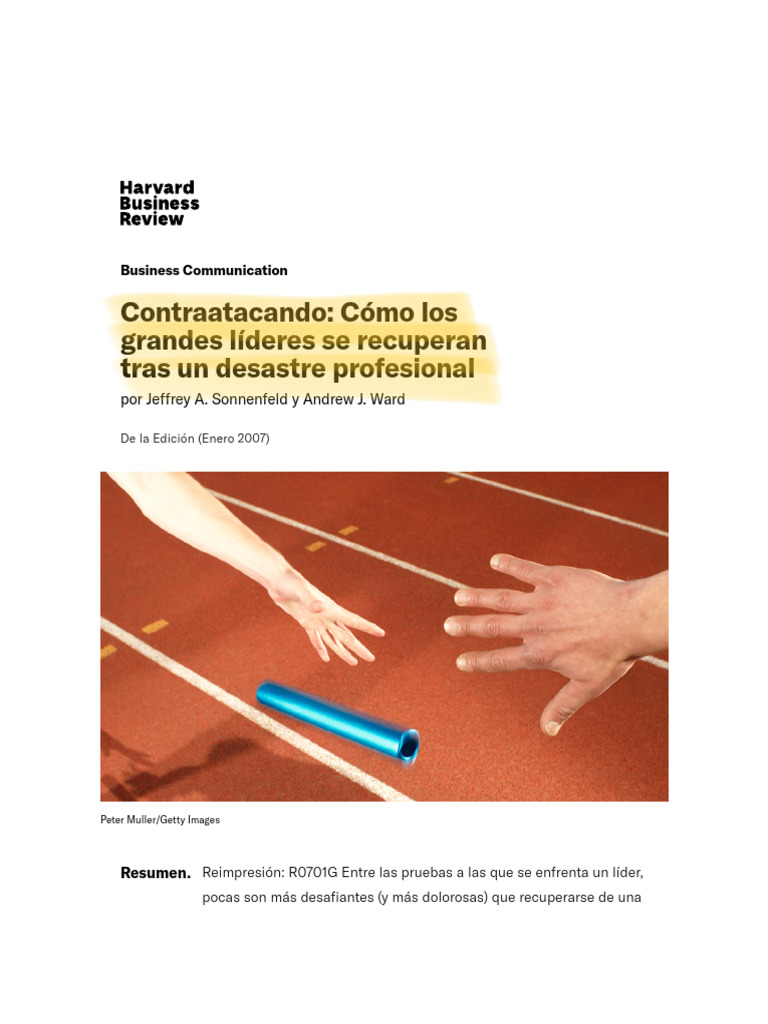 Firing Back - How Great Leaders Rebound After Career Disasters ...