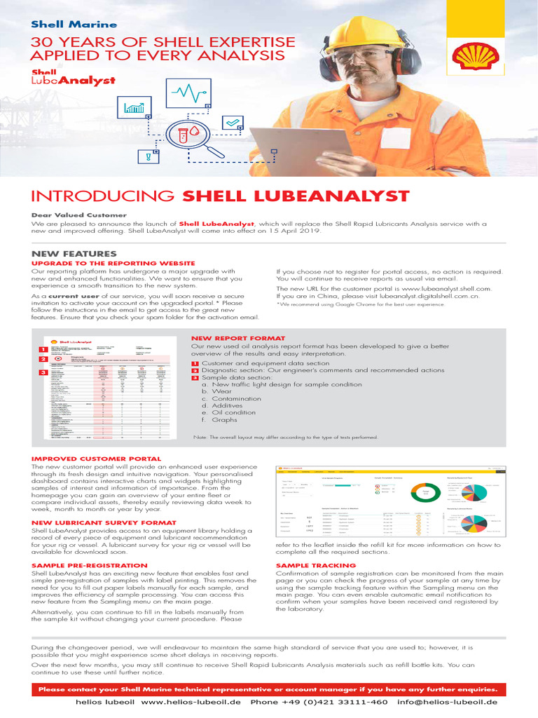 20190403-Introducing Shell LubeAnalyst | PDF | World Wide Web ...