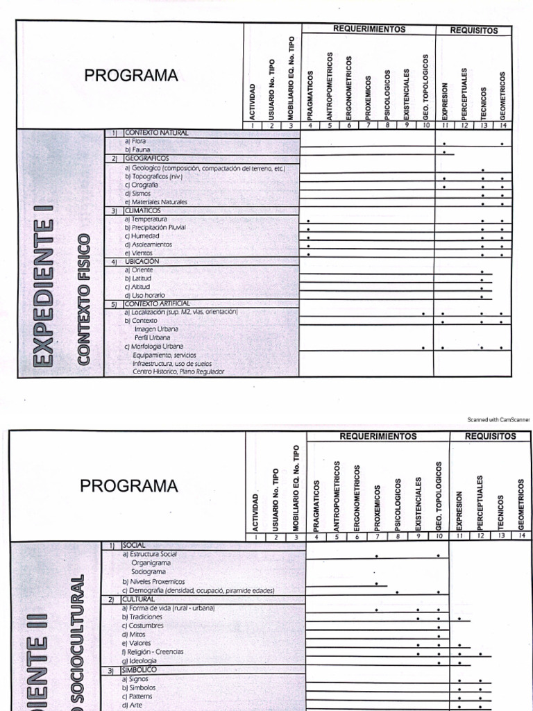 Expediente Arquitectura | PDF