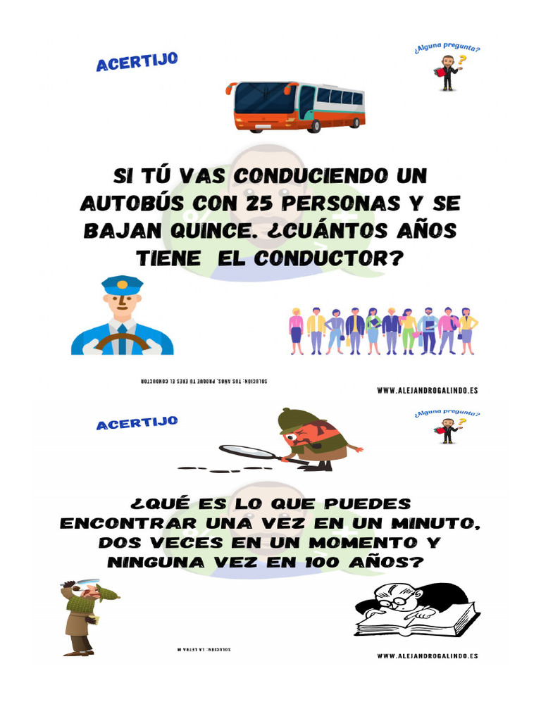 ACERTIJOS | PDF