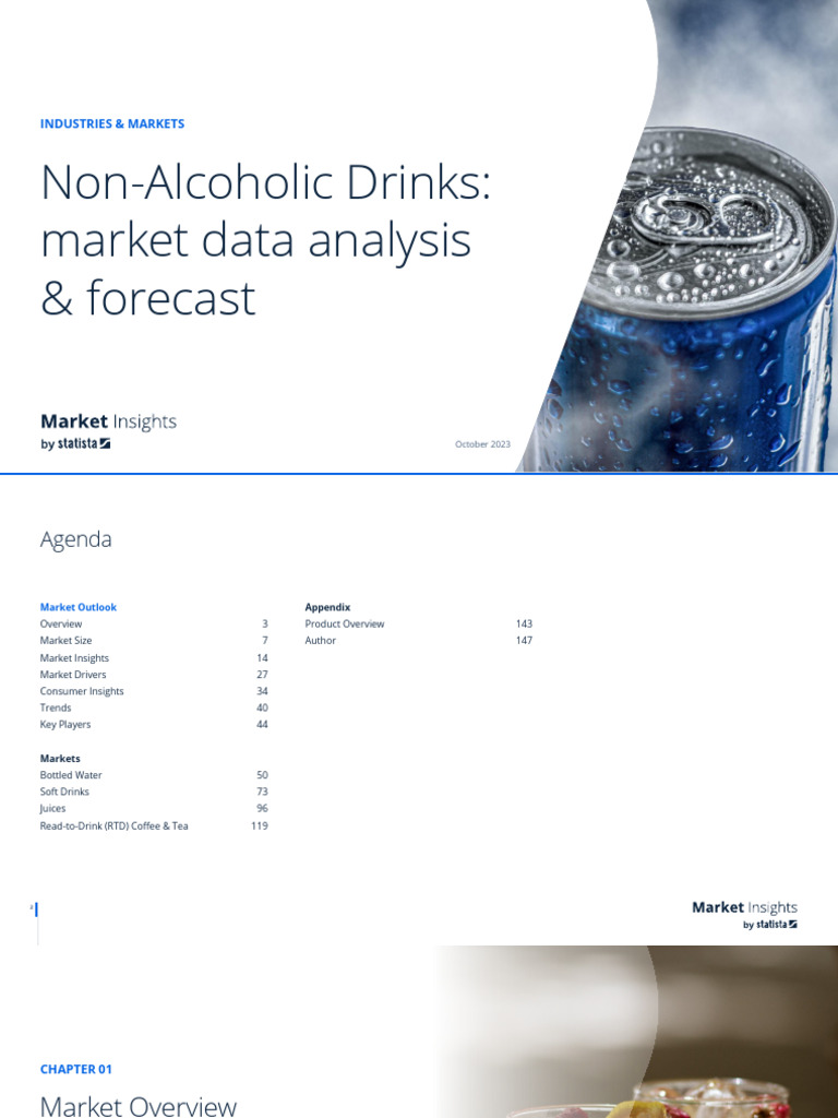 Study - Id55493 - Non Alcoholic Drinks Market Data and Analysis | PDF ...