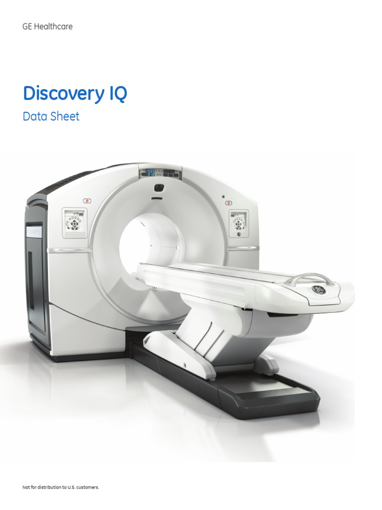 GEHC - PET CT Discovery IQ Data Sheet | Download Free PDF | Ct Scan ...