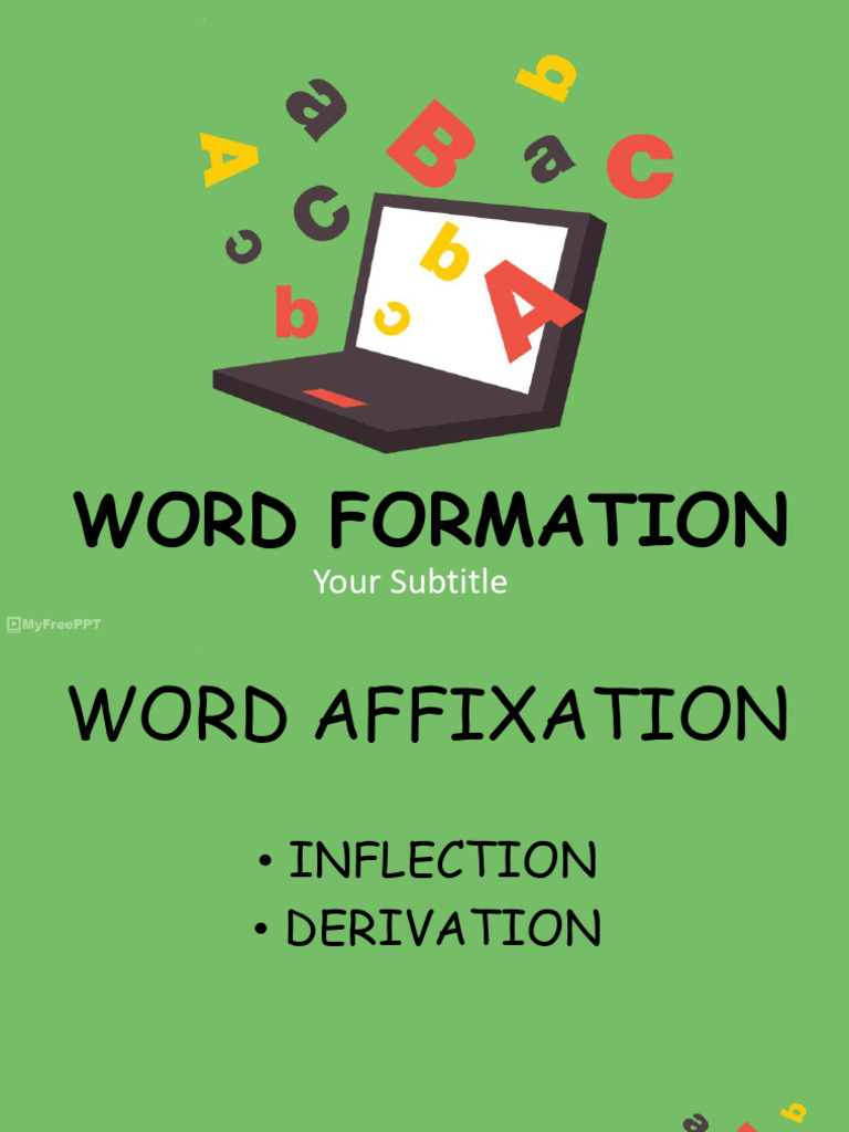 3 - Inflection VS Derivation | PDF | Word | Linguistic Morphology