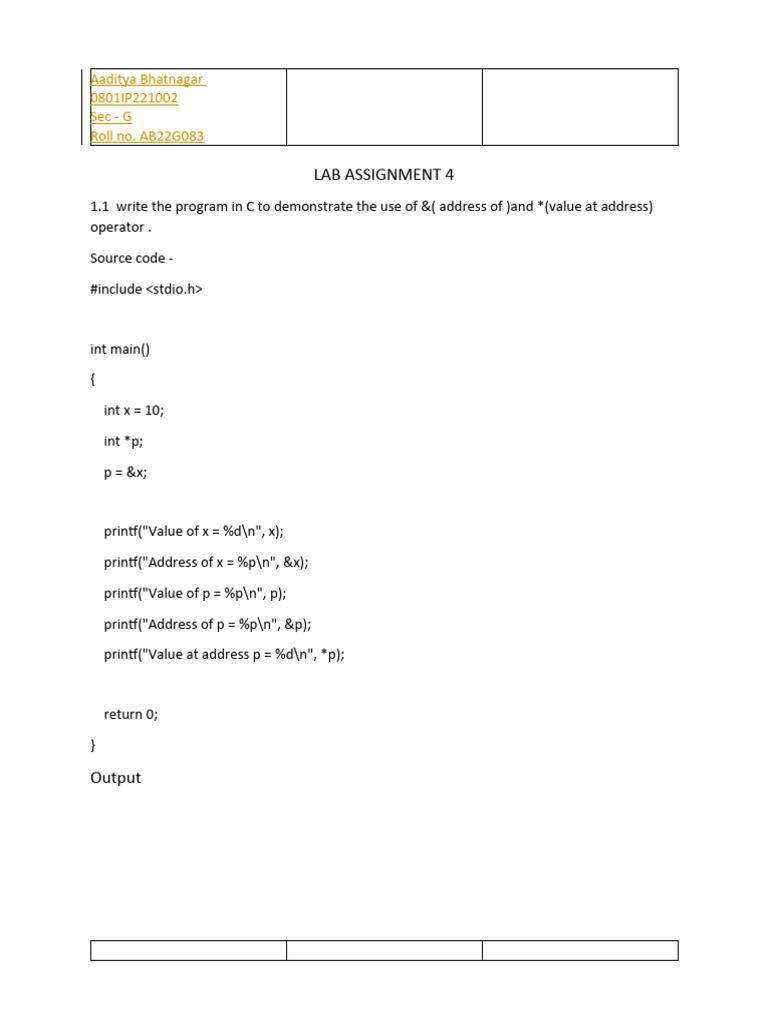 pointer | PDF | Pointer (Computer Programming) | Computer Programming pointer | PDF | Pointer (Computer Programming) | Computer Programming