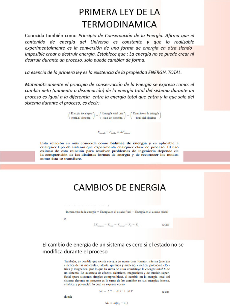 3. Primera Ley de La Termodinamica y Calorimetria | PDF | Calor | Caloría
