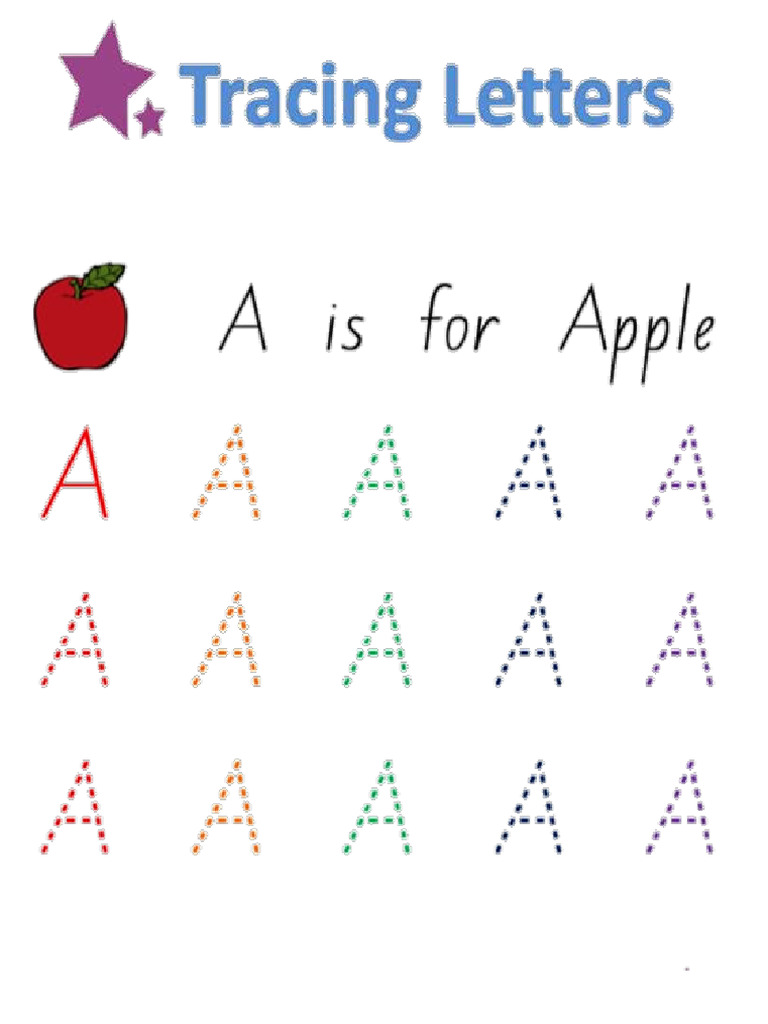 LETTER A | PDF