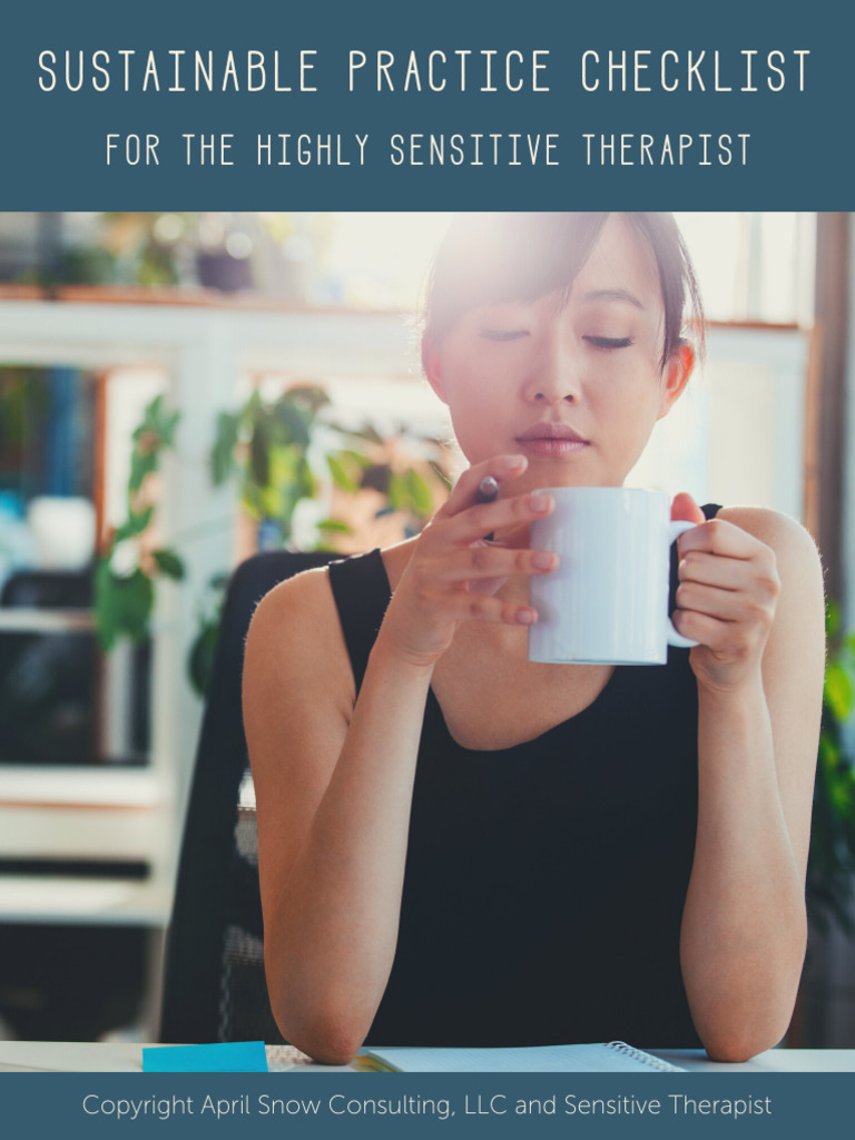 Sustainable Practice Checklist | PDF | Psychology | Behavioural Sciences