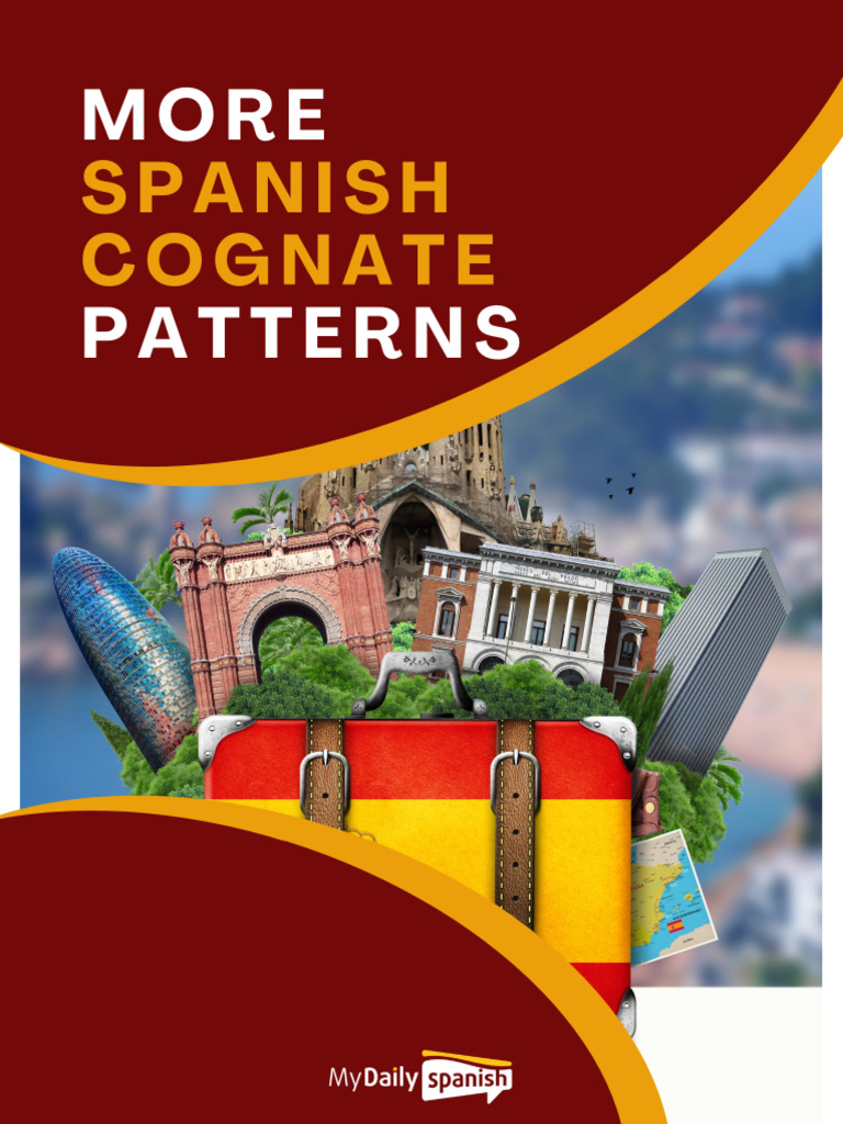 More Spanish Cognate Patterns | PDF | English Language | Grammatical Gender
