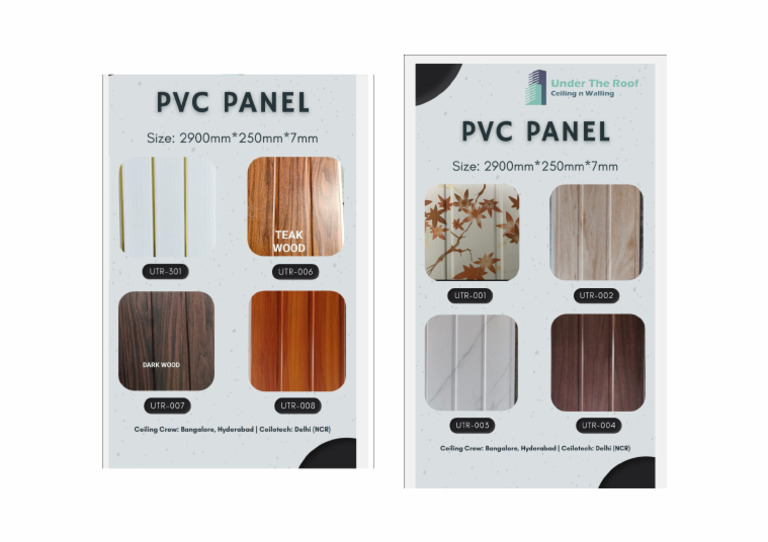 PVC Pannel Utr | PDF