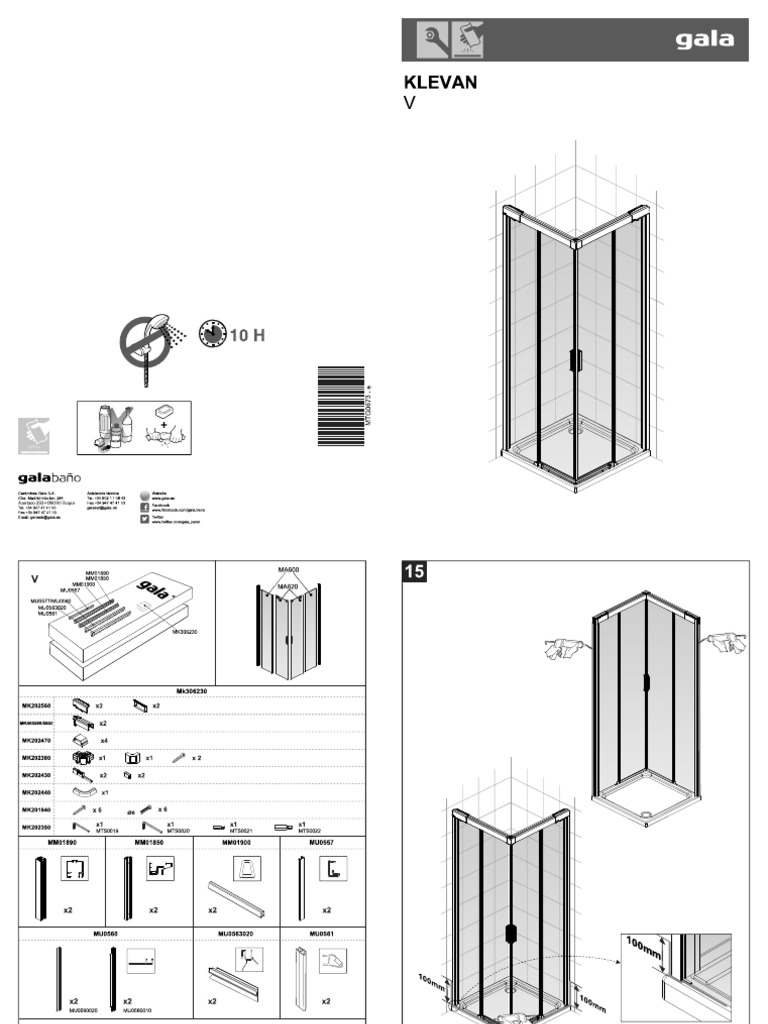 mampara_angular_lateral_cm_klevan_v_10899525_assemblysheet | PDF