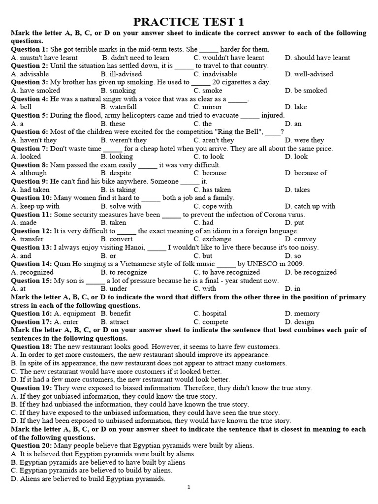 PRACTICE TESTS - K12- HK2 (2023-2024) | PDF | Radioactive Waste | Satellite
