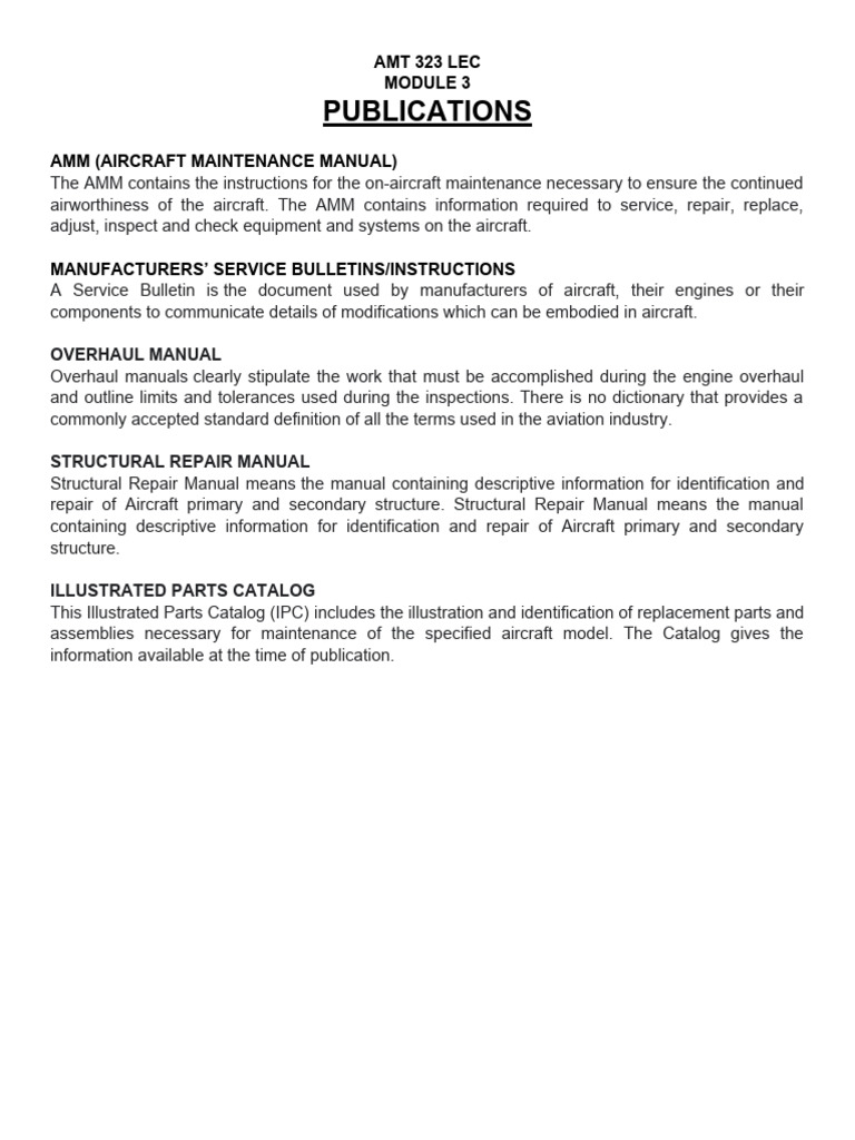 M3 Publications Pdf Aviation Transport