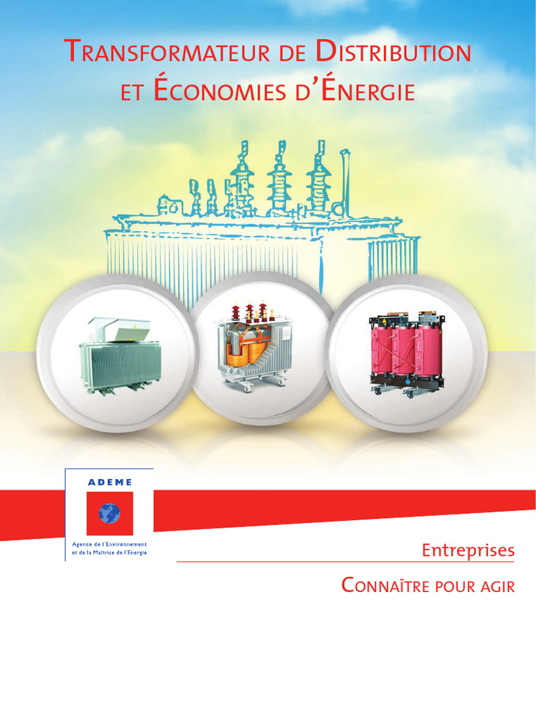 GUIDE ADEME Transformateurs de Distribution Et Economies Denergie | PDF | Transformateur ...