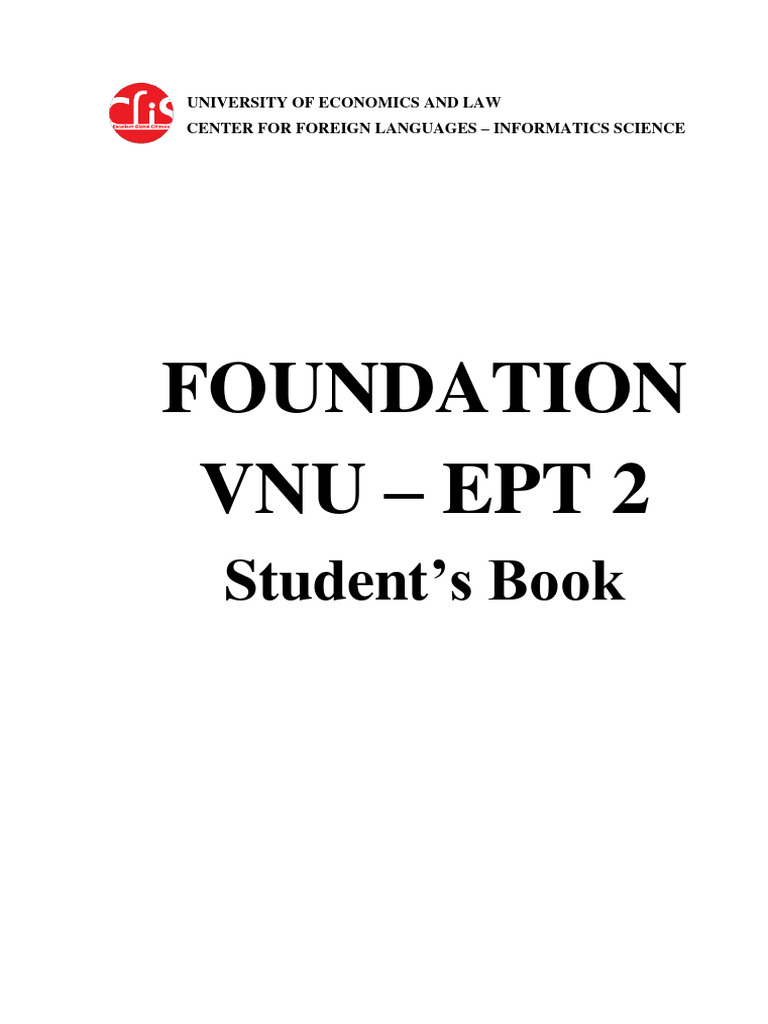 Vnu - Ept 2 - Studentbook in | PDF
