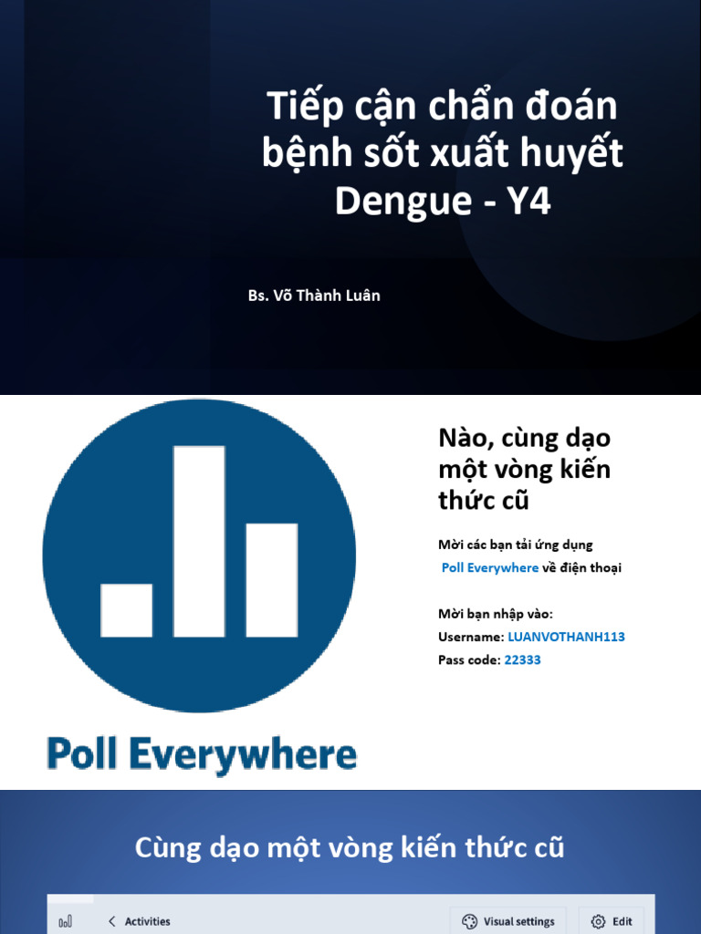 Tiếp cận sốt xuất huyết Dengue Y4 | PDF