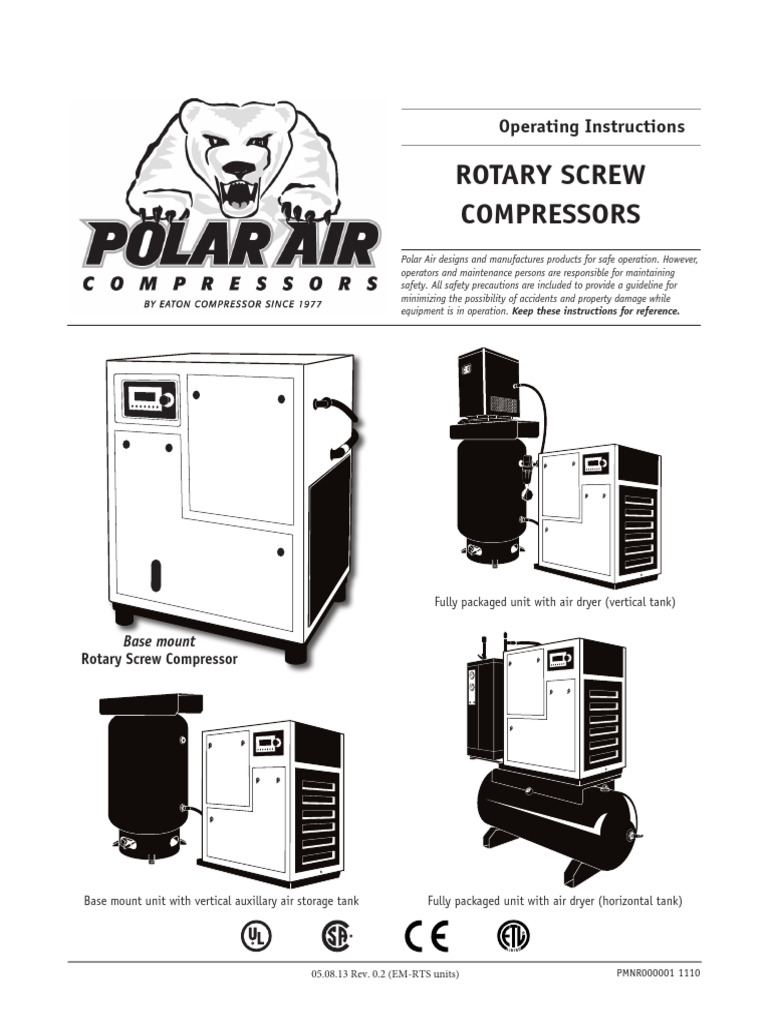 POLAR Rotary Screw Manual - EM-RTS - 5-13 | PDF | Electrical Wiring | Fuse (Electrical)