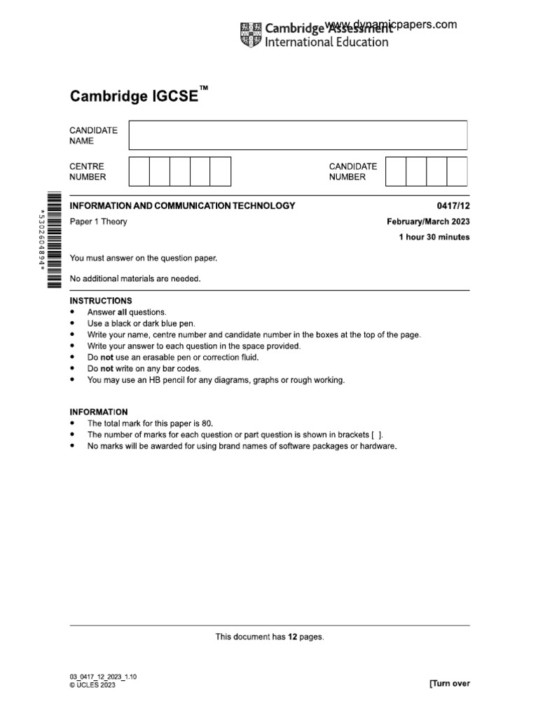 0417 m23 QP 12 (Answer) | PDF