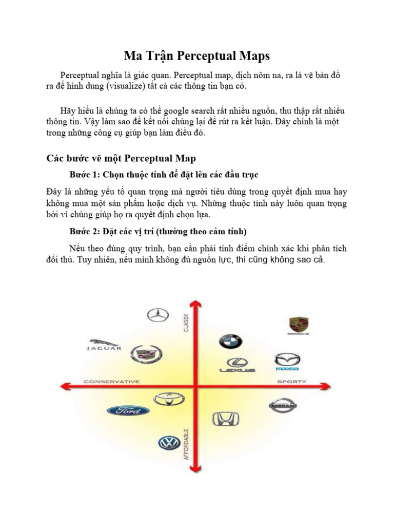 Perceptual Maps | PDF