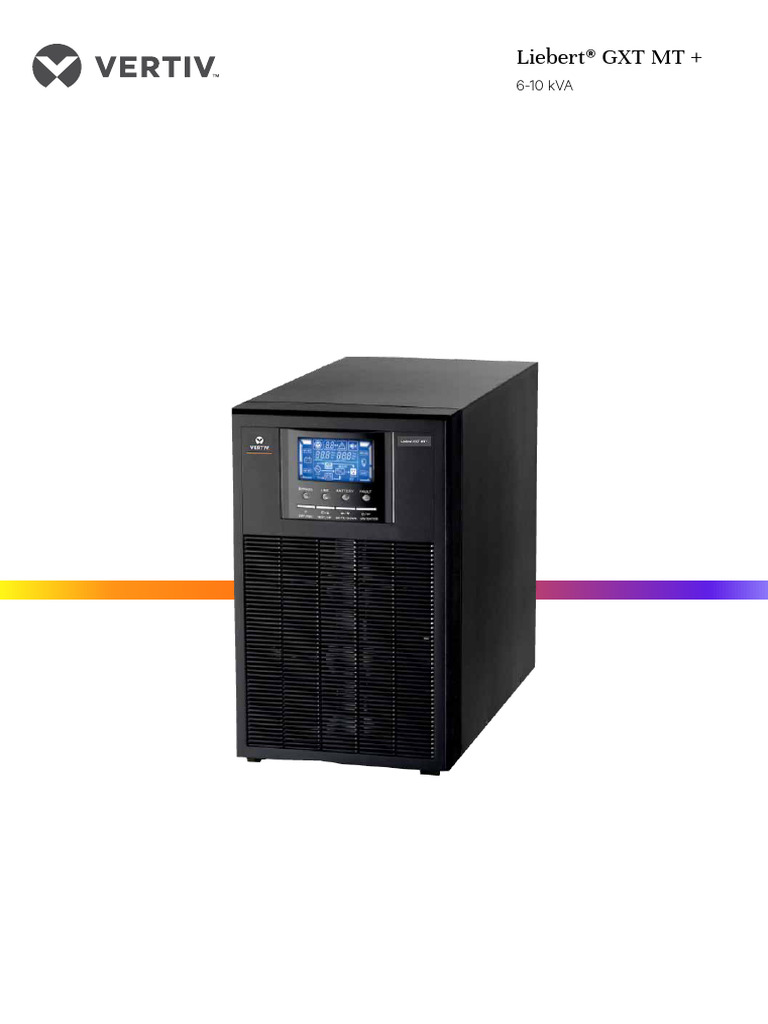 Liebert GXT mt6 10kva BR en In2 | PDF | Alternating Current | Electronics