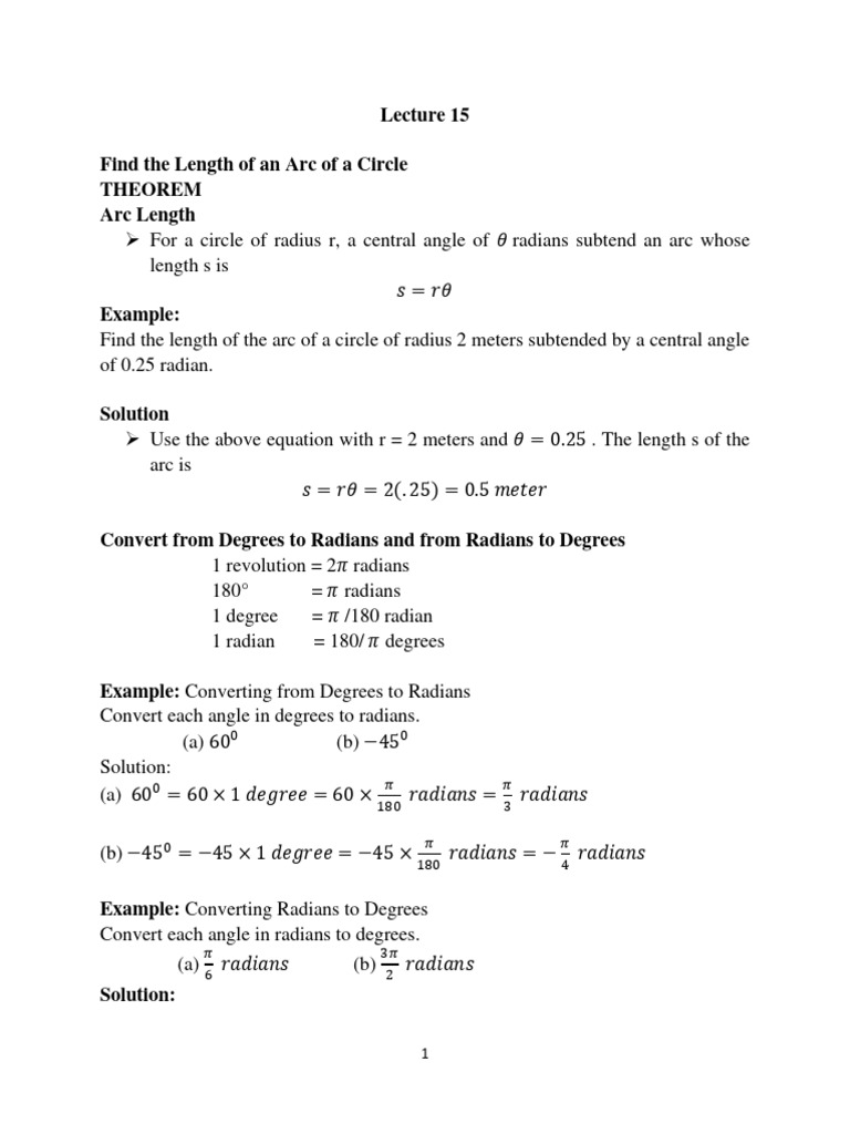 Lecture 15 Trigonometric Function 2 Pdf Trigonometric Functions Mathematical Analysis