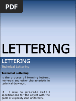 Technical Lettering - Gothic Letters | PDF