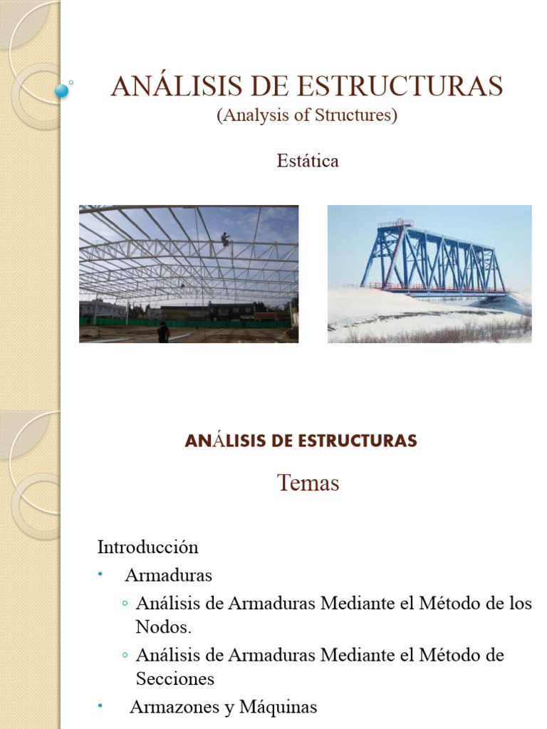 AnÃ¡lisis de Estructuras | PDF | Braguero | Ingeniería estructural